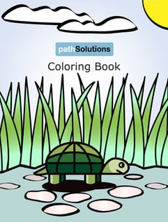 Coloring Book: Turtles and Networking Themes | PathSolutions